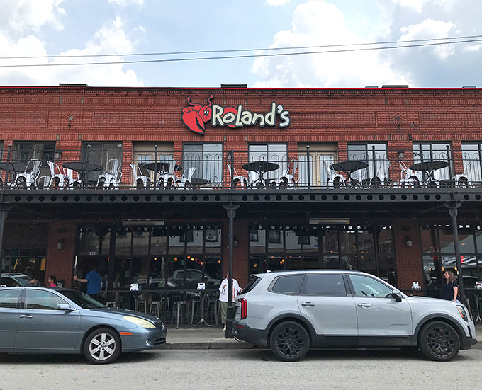 Roland's rooftop terrace brings beach vibes to Pittsburgh &ndash; minus the sand in your shoes but with all the seafood glory.