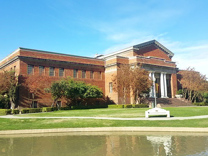 Stockton's historic architecture stands proudly against a perfect blue sky, where affordable living meets California charm.