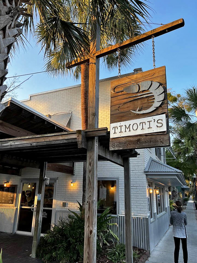 Don't judge this book by its strip mall cover &ndash; inside lurks some serious seafood talent.