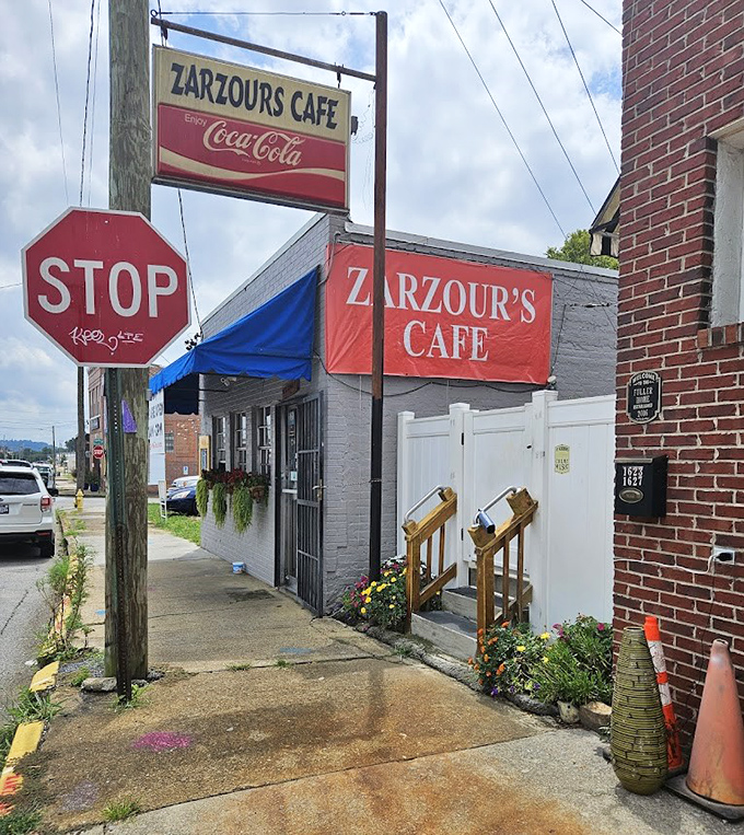 Zarzour's Cafe sits humbly at the corner, like that quiet friend who turns out to be the life of the party.