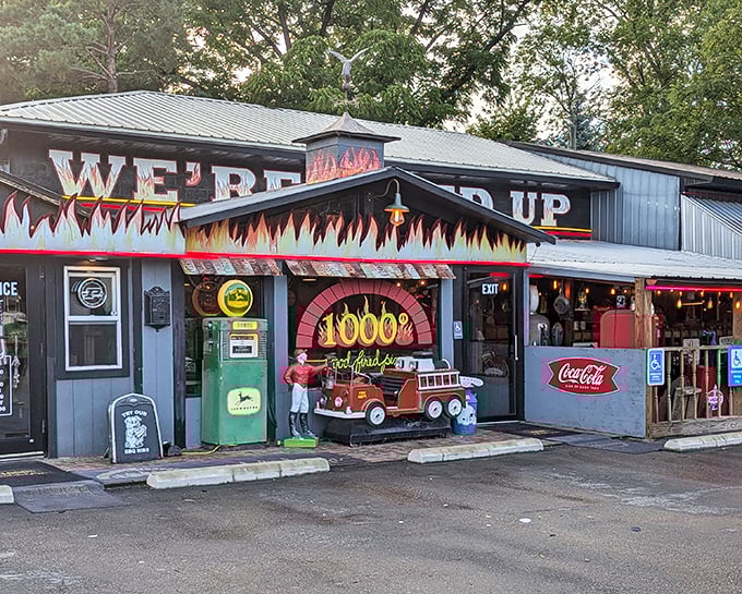 Flames painted on the awning aren't false advertising &ndash; inside, that wood-fired oven creates pizza magic worth the drive.