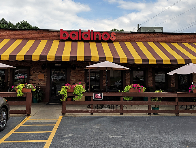 Those cheerful umbrellas and flower boxes aren't just for show&mdash;they're the perfect setting for Jersey sub perfection.