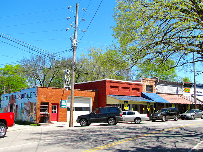 Those historic storefronts in Bell Buckle aren't just preserved &ndash; they're still doing business like it's 1955!
