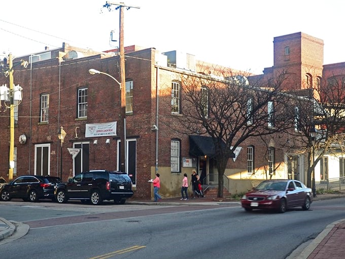 Bottoms Up's historic charm sets the stage for pizza that defies gravity with its towering crust. History never tasted so good!