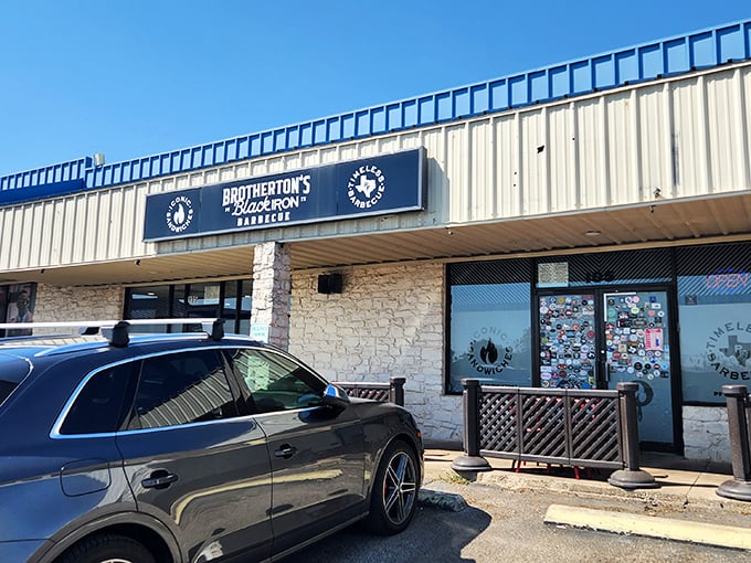 This strip mall gem proves great BBQ can happen anywhere. Brotherton's is the superhero of unexpected BBQ locations. 