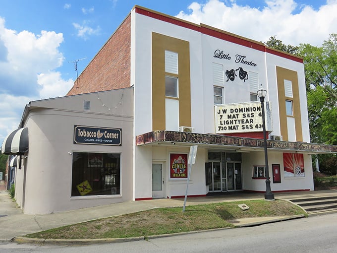 These colorful storefronts prove that historic doesn't have to mean boring or beige.