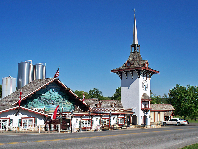 Where the only traffic jam involves actual horsepower! Charm's countryside roads offer the ultimate scenic route.