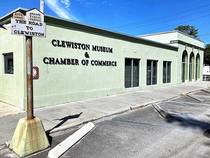"The Road to Clewiston" might not be as famous as the yellow brick one, but this mint-green museum holds treasures just as magical.
