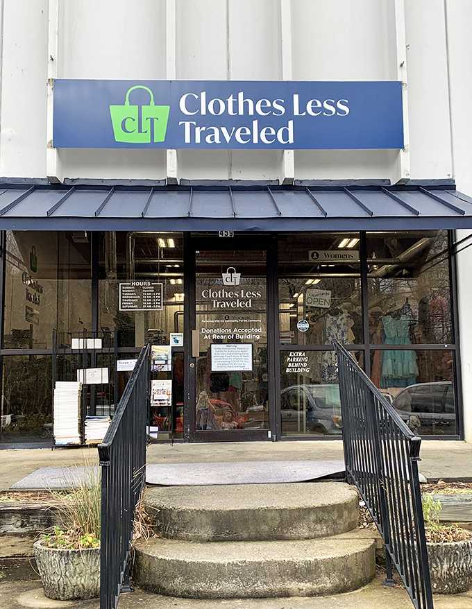 Those concrete steps lead to a fashion adventure where yesterday's splurges become today's affordable style statements.