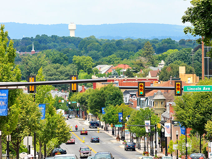 In Ephrata, even the buildings seem to have interesting conversations, sharing secrets that span generations.