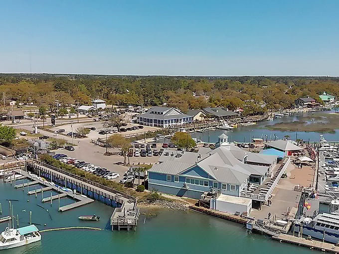 Georgetown's waterfront combines natural beauty and historic architecture in a view that no filter could possibly improve.