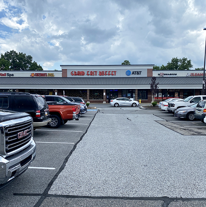 Where parking lots fill with the hopeful and empty with the satisfied. A hundred dishes await your strategic approach.