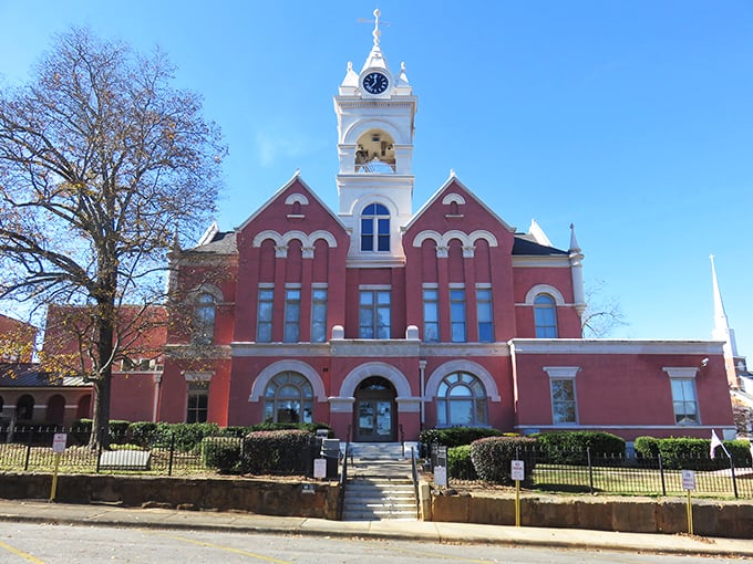 Gray's historic buildings have witnessed generations of affordable living. The brick facades age better than my 401(k) statements!