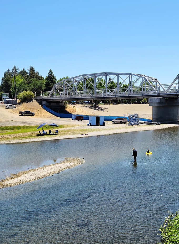 This isn't just a bridge&mdash;it's a portal to wine country adventures where the biggest decision is red, white, or "why not both?"