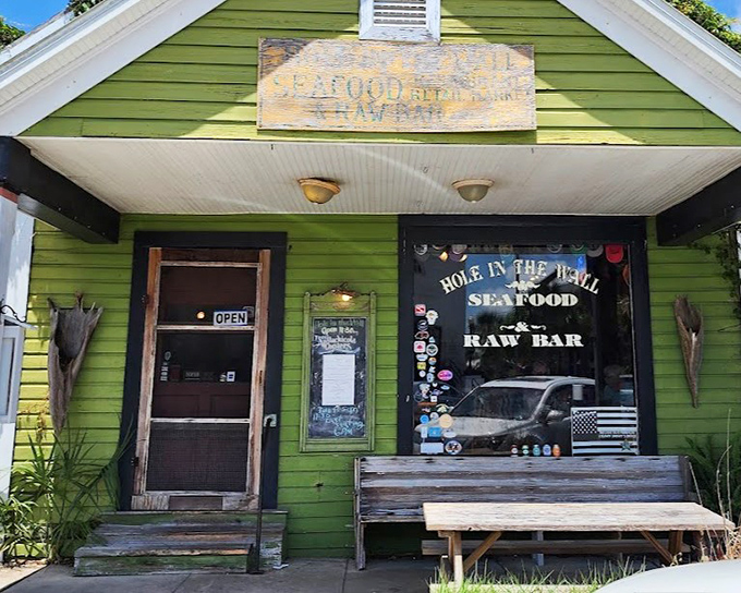 "Hole in the Wall" isn't just a name&mdash;it's a promise that you've found authentic Apalachicola seafood treasure.