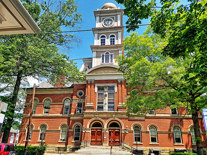 The wide, welcoming streets of Huntingdon invite leisurely strolls past storefronts where shopkeepers still know customers by name.