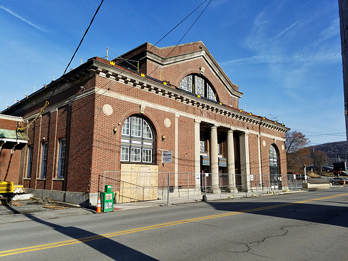 This impressive stone structure in Johnstown looks like it could withstand anything Mother Nature throws its way.
