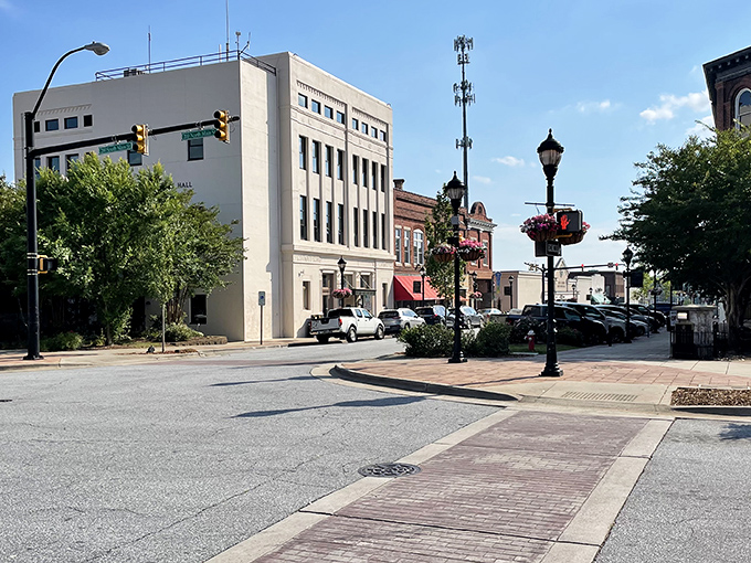Lenoir's classic courthouse stands like a sentinel over downtown. Some architecture never goes out of style!