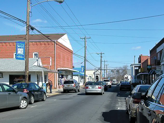 Millsboro's main street offers the perfect blend of historic charm and modern convenience, without the tourist crowds.
