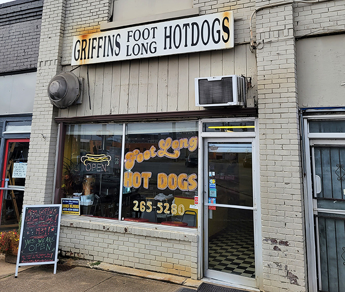 The sign says it all&mdash;footlong hot dogs served with a side of nostalgia in this beloved Chattanooga institution.