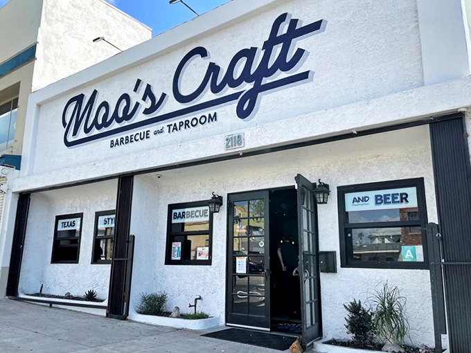 Moo's Craft Barbecue proves great BBQ doesn't need frills&mdash;just fundamentals and a line of patient devotees. The white building says "nothing to hide," and the meat inside confirms it.
