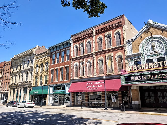 These Victorian beauties in Quincy look ready for their close-up, Mr. DeMille—or at least a nice walking tour.