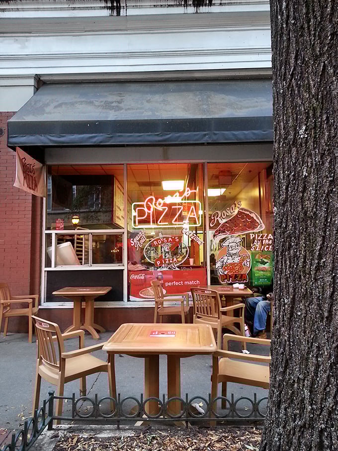 Simple storefront, serious pizza &ndash; Rosa's proves you don't need flash when you've got flavor.