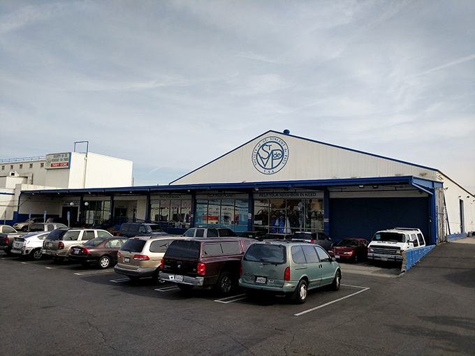 Look at that parking lot full of cars - clearly this isn't just another thrift store, it's a destination worth driving to.