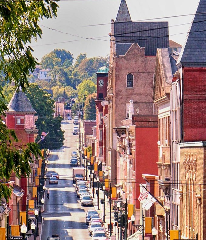 The gentle hills of Staunton cradle a downtown where rushing feels almost rude, like wearing shorts to a wedding.