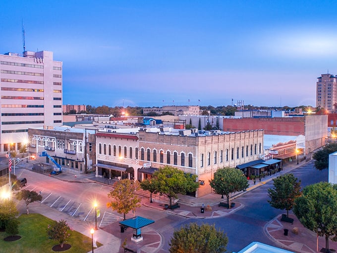 The brick buildings of downtown Temple house local businesses where you'll find that famous small-town Texas hospitality.