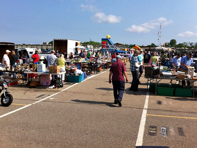 Indoor comfort meets outdoor variety! Treasure Aisles' climate-controlled building houses permanent shops with quality merchandise year-round.