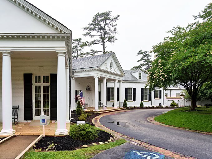 The Willcox's stately white columns and perfect symmetry make it the architectural equivalent of that friend who somehow looks flawless without trying.