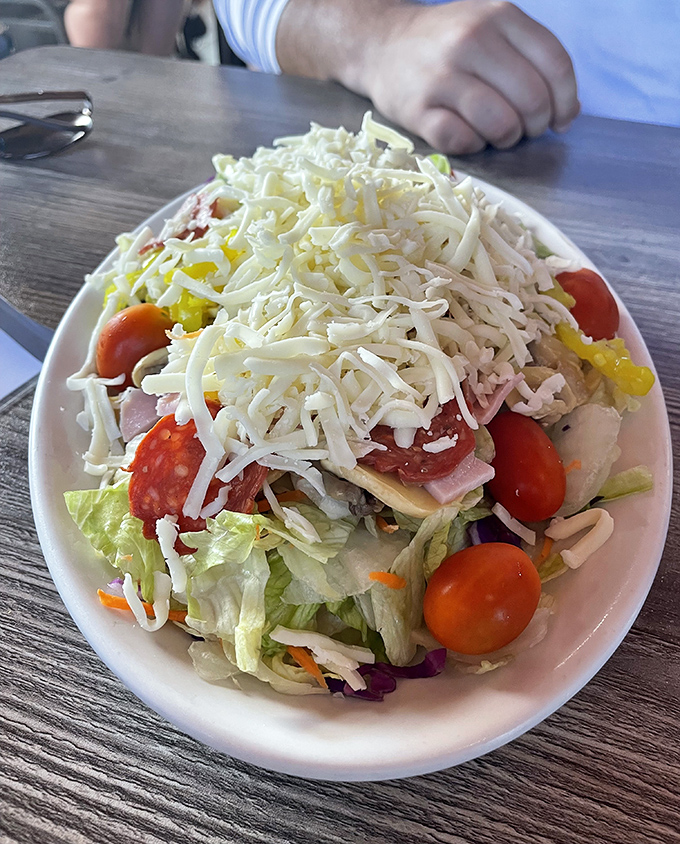 This antipasto salad isn't just a starter&mdash;it's a colorful committee meeting of vegetables, meats, and cheese that voted unanimously to delight your taste buds.