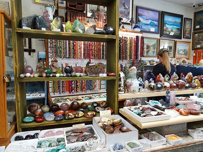 This isn't just a store&mdash;it's a treasure cave where every gemstone and trinket has a story longer than your last family reunion.