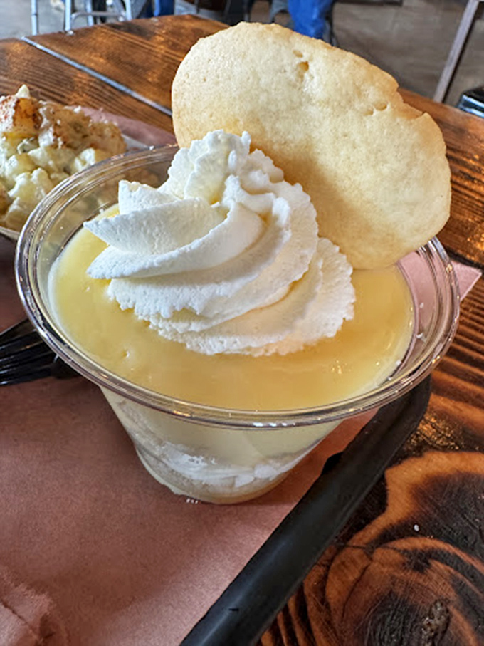 Banana pudding that would make your grandmother both proud and jealous&mdash;complete with the cookie that's somehow still crisp despite the laws of physics.
