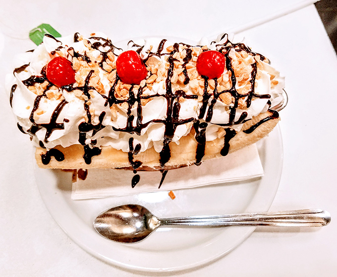 Banana split architecture at its finest! This dessert has more layers than your favorite HBO drama and twice the satisfaction.