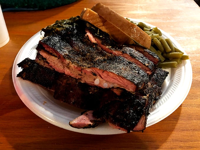 These ribs don't just fall off the bone &ndash; they leap joyfully onto your plate with the enthusiasm of performers who know they're the headliners.