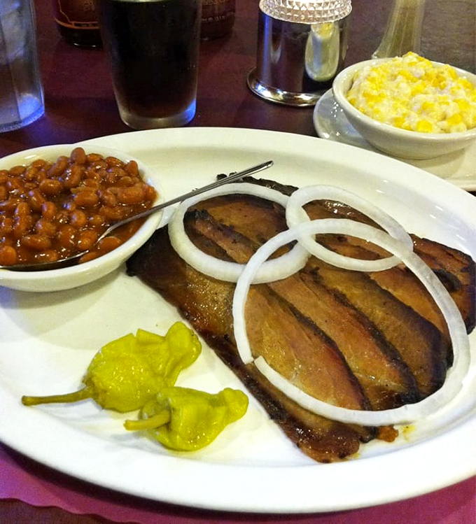 Beef brisket so tender it surrenders to your fork without a fight &ndash; pure barbecue bliss.