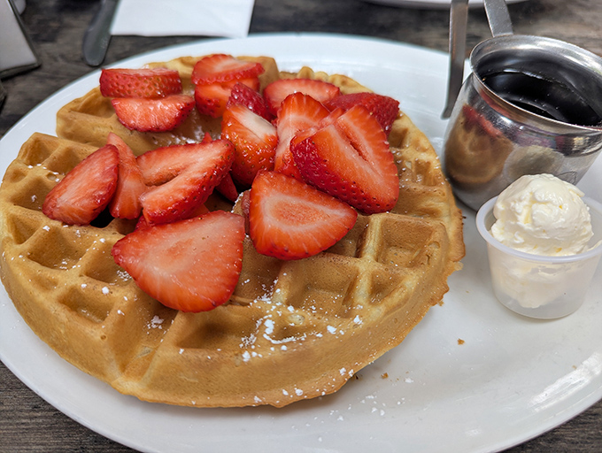 Belgian waffles that make you question your life choices &ndash; why haven't you been eating these every morning since you learned to operate a fork?