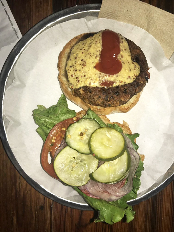 The deconstructed burger approach&mdash;patty on one side, garden-fresh toppings on the other&mdash;creates a choose-your-own-adventure meal that's as fun to assemble as it is to devour.