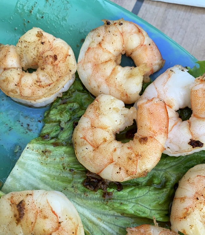 Plump, perfectly blackened shrimp that taste like they jumped from the Gulf to your plate with just a brief, spicy detour in between.