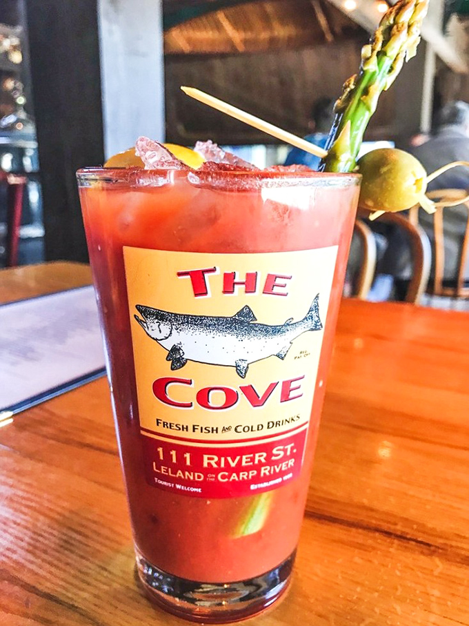 The Bloody Mary that launched a thousand road trips. That garnish isn't just decoration&mdash;it's a preview of coming attractions.