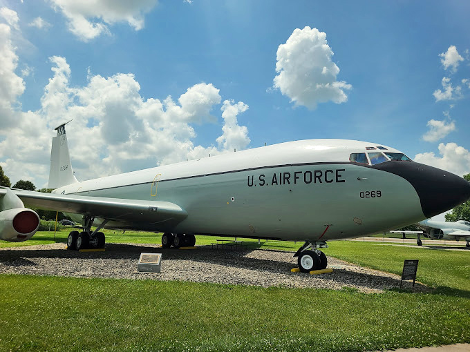This KC-135 Stratotanker once served as a flying gas station at 30,000 feet. Now it's permanently grounded but no less impressive.