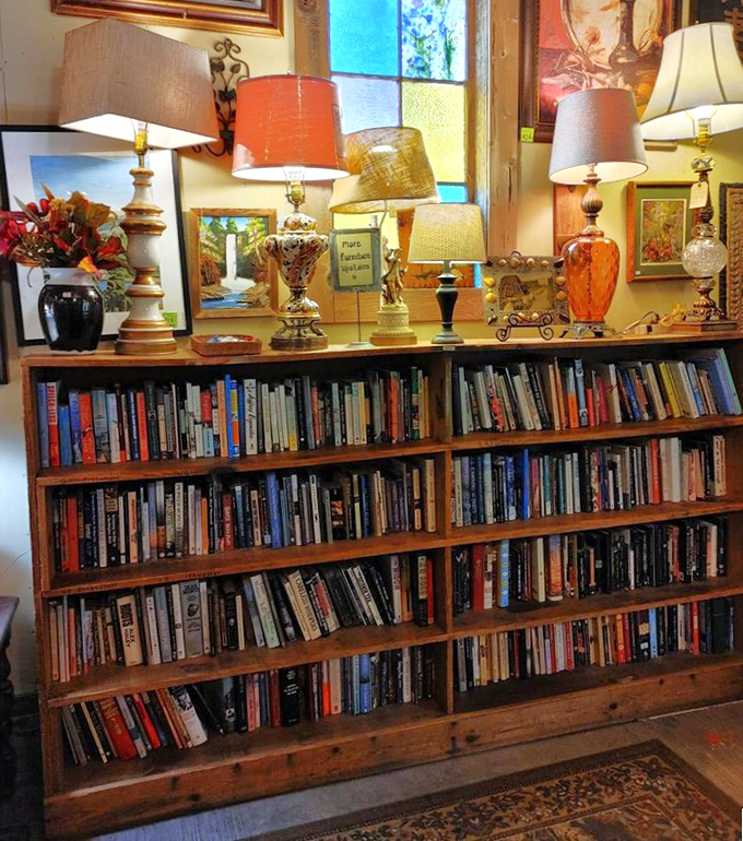 Not just books, but a literary time capsule topped with lamps that have illuminated countless bedtime stories. Powell's might have competition.