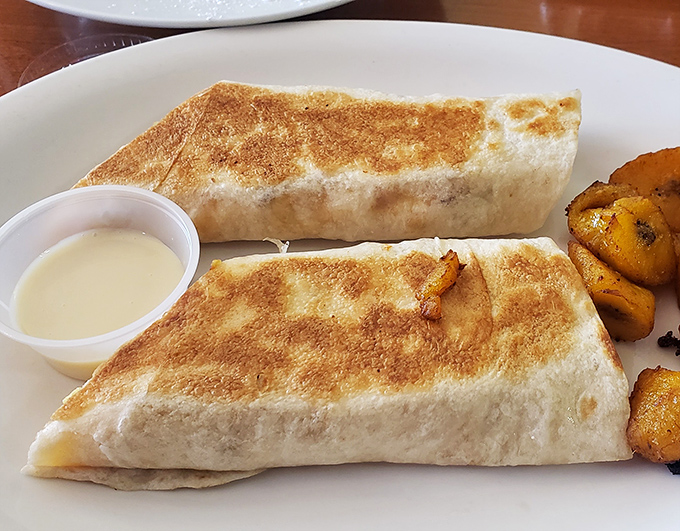 Breakfast quesadillas: where morning meets Mexico in a crispy, cheese-filled package that makes you question why we don't eat this way every day.