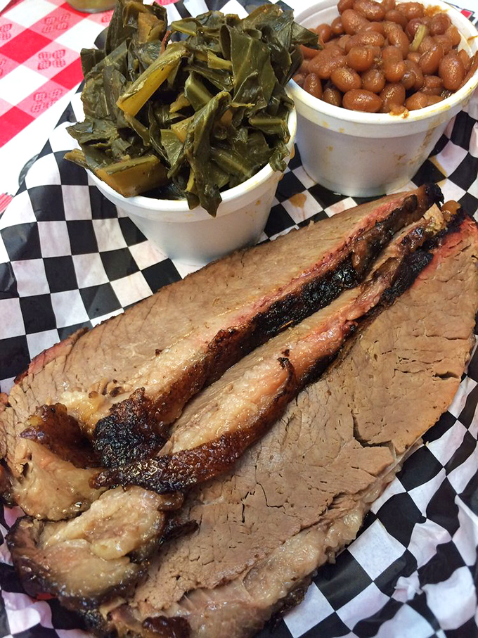 Brisket this tender doesn't happen by accident. It's the result of patience, wood smoke, and what I can only assume is some form of meat whispering.