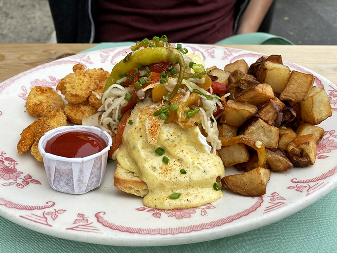 Brunch that doesn't just break your fast&mdash;it shatters conventional breakfast boundaries with hollandaise-draped abandon.