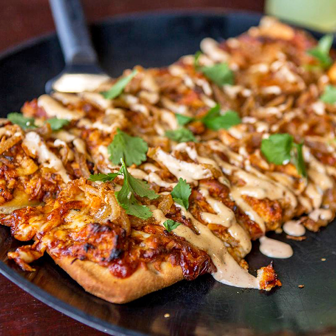 Bruschetta that doesn't mess around &ndash; generous toppings, fresh tomatoes, and herbs that weren't born in a plastic container. 