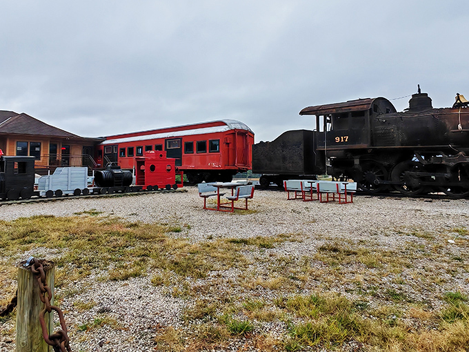 The Buckeye Express Diner offers visitors a chance to refuel after their bobblehead pilgrimage.