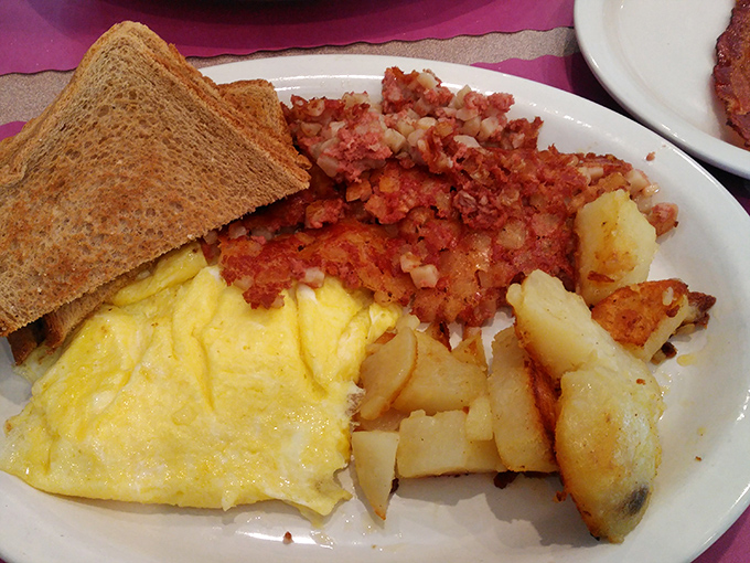 Hash that looks like it was crafted by breakfast angels working overtime in the kitchen.